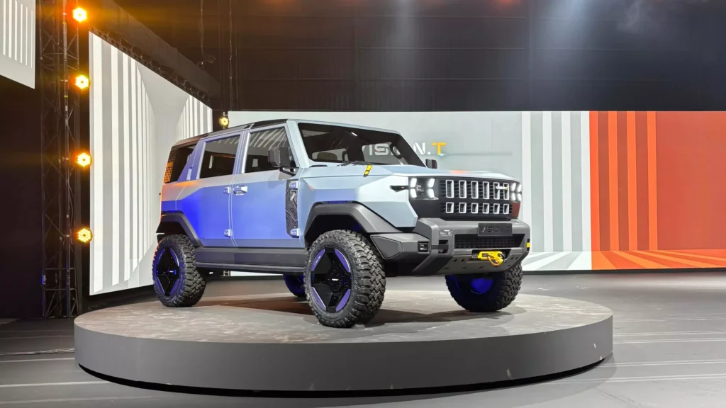 Mahindra Vision.T Electric SUV Concept Unveiled